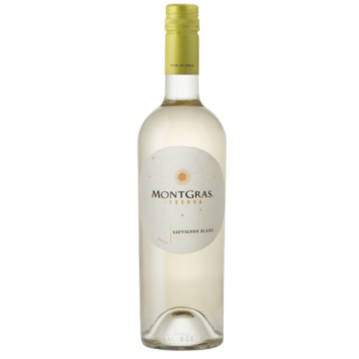 Vino Montgras Reserva Sauv. Blanc 12° 750cc | Lider