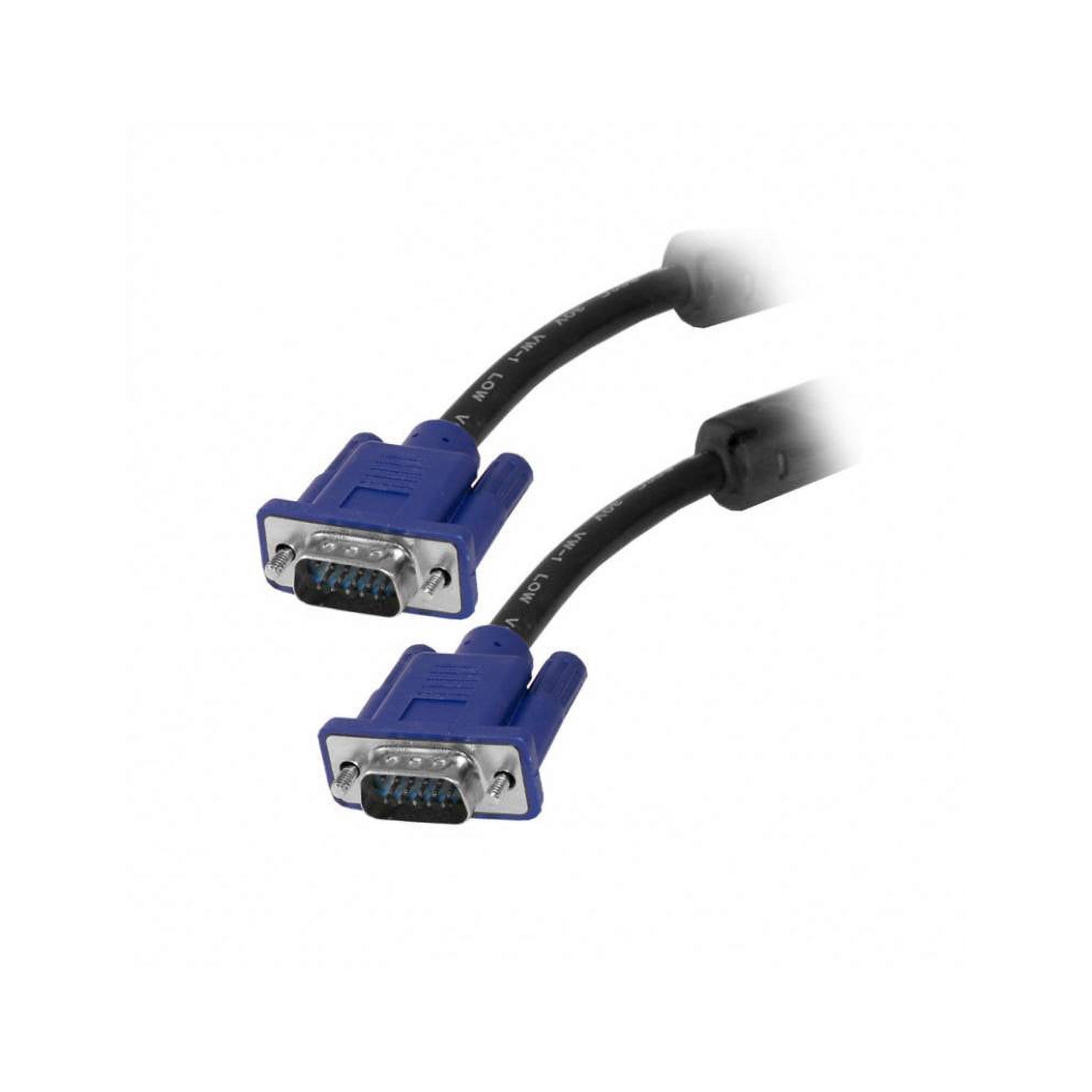 CABLE VGA 10M. MACHO/MACHO. NIKEL. CONECTOR AZUL | Lider