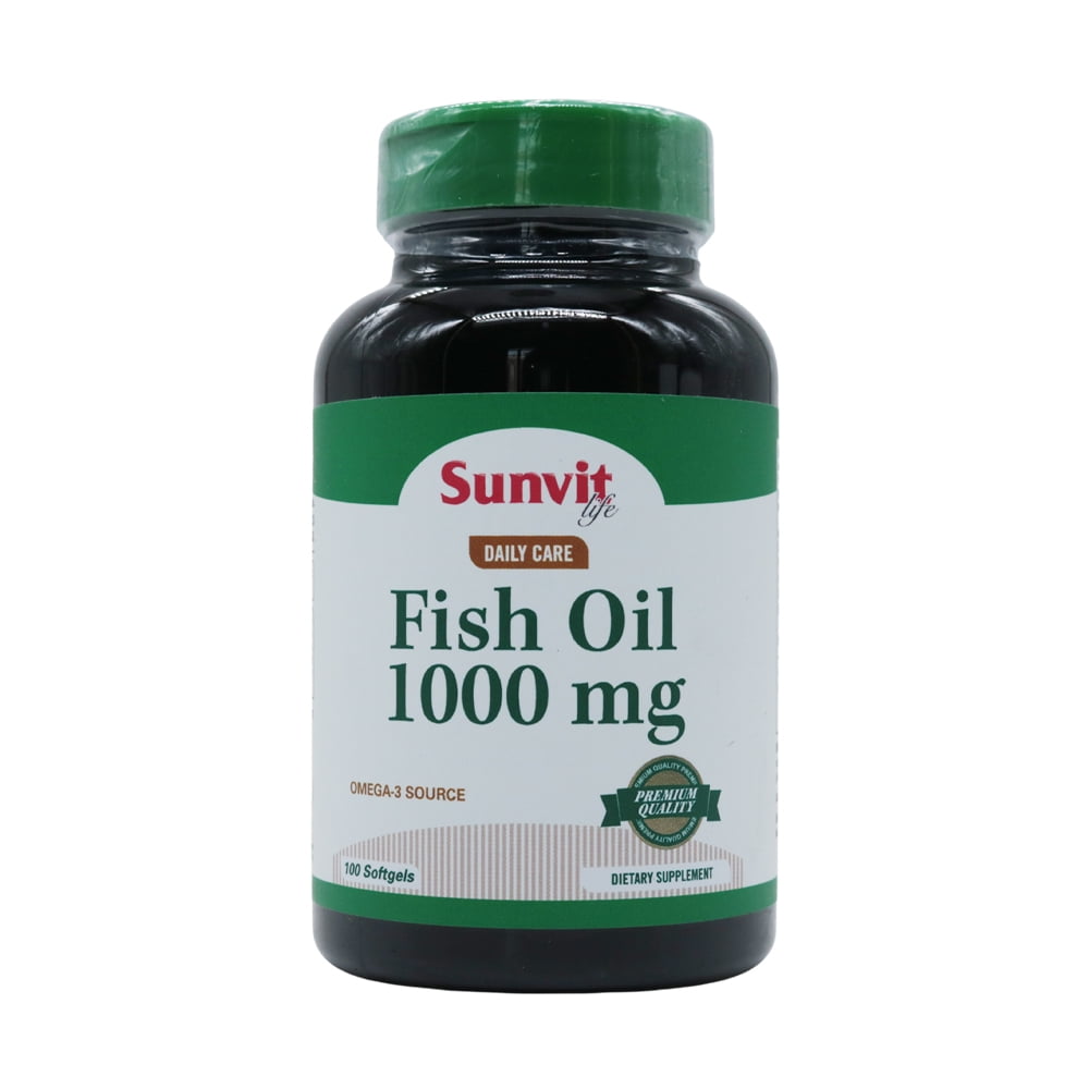Fish Oil 1000 Mg x 100 Softgel - Sunvit life | Lider