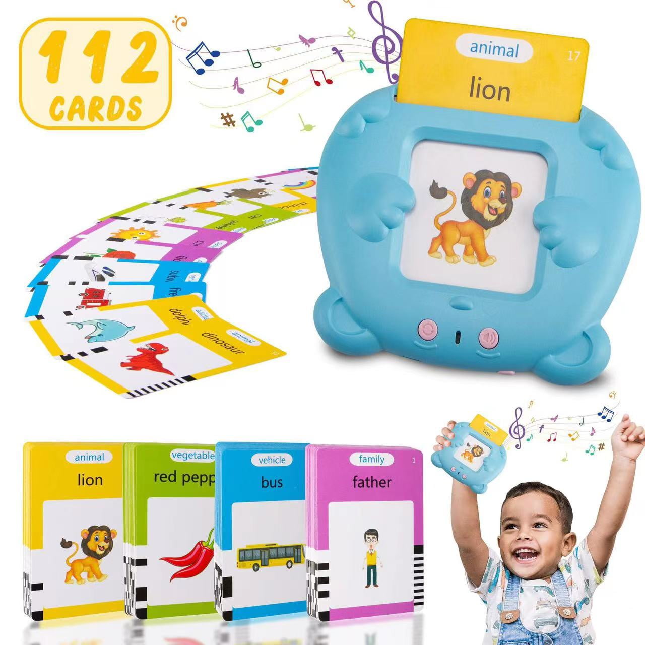 112 Cards For Infants And Young Children Early Education English ...