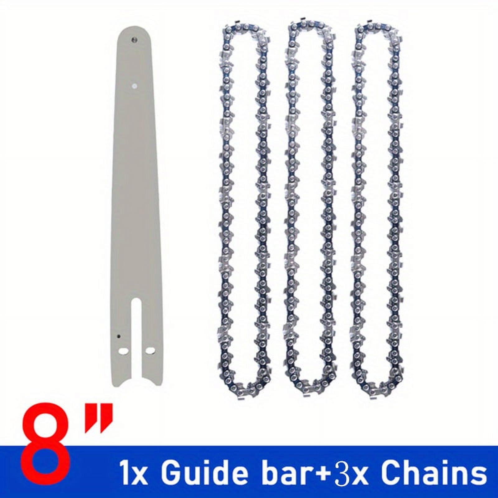 1pc Chainsaw Guide Bar And Saw Chain Set 45 Drive Link Electric Saw 1/4 ...
