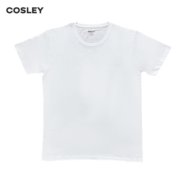 Poleras 100% Algodón Blancas Manga Corta Pack 3 Cosley | Lider