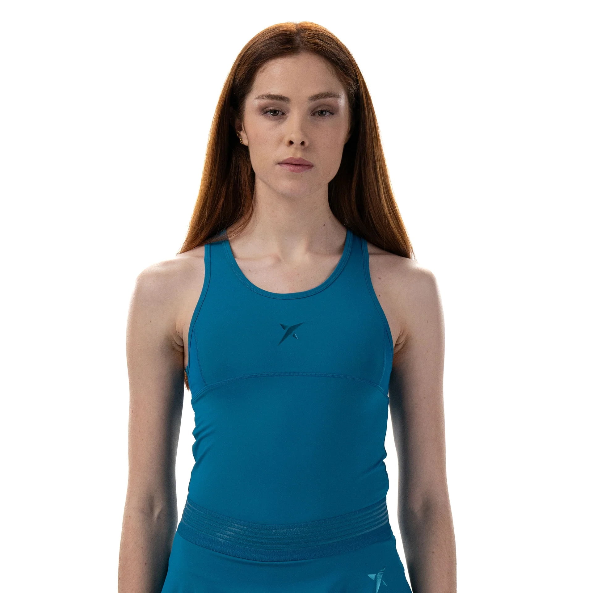 POLERA PADEL MUJER DROP SHOT BRISA 2024 AZUL | Lider