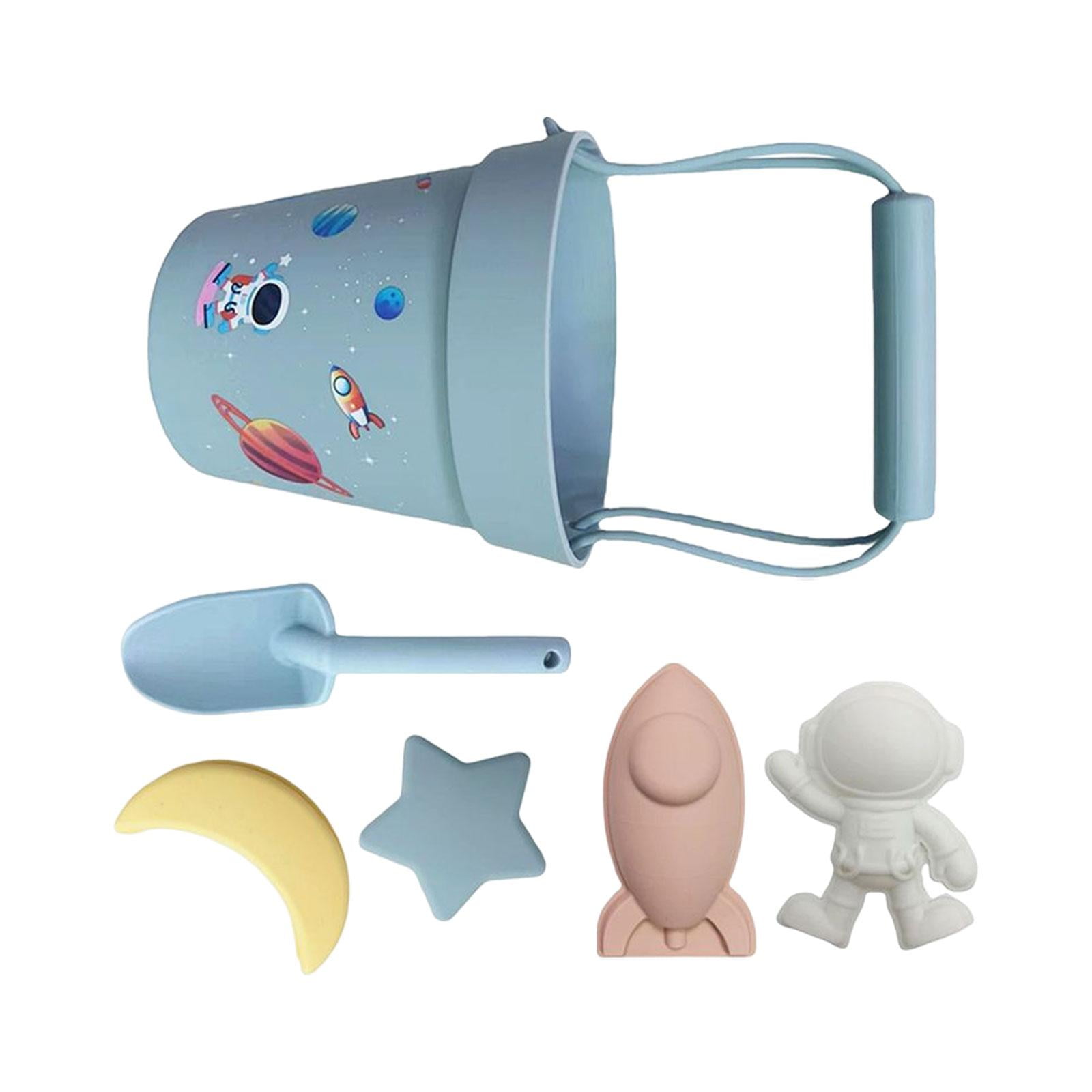 6 Piezas Niños Sandbox Juguetes Interior Juego Regalo Playa Cubos Pala ...