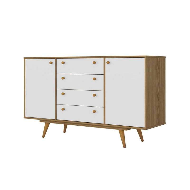 Aparador Buffet Retro California Miel Bl | Lider