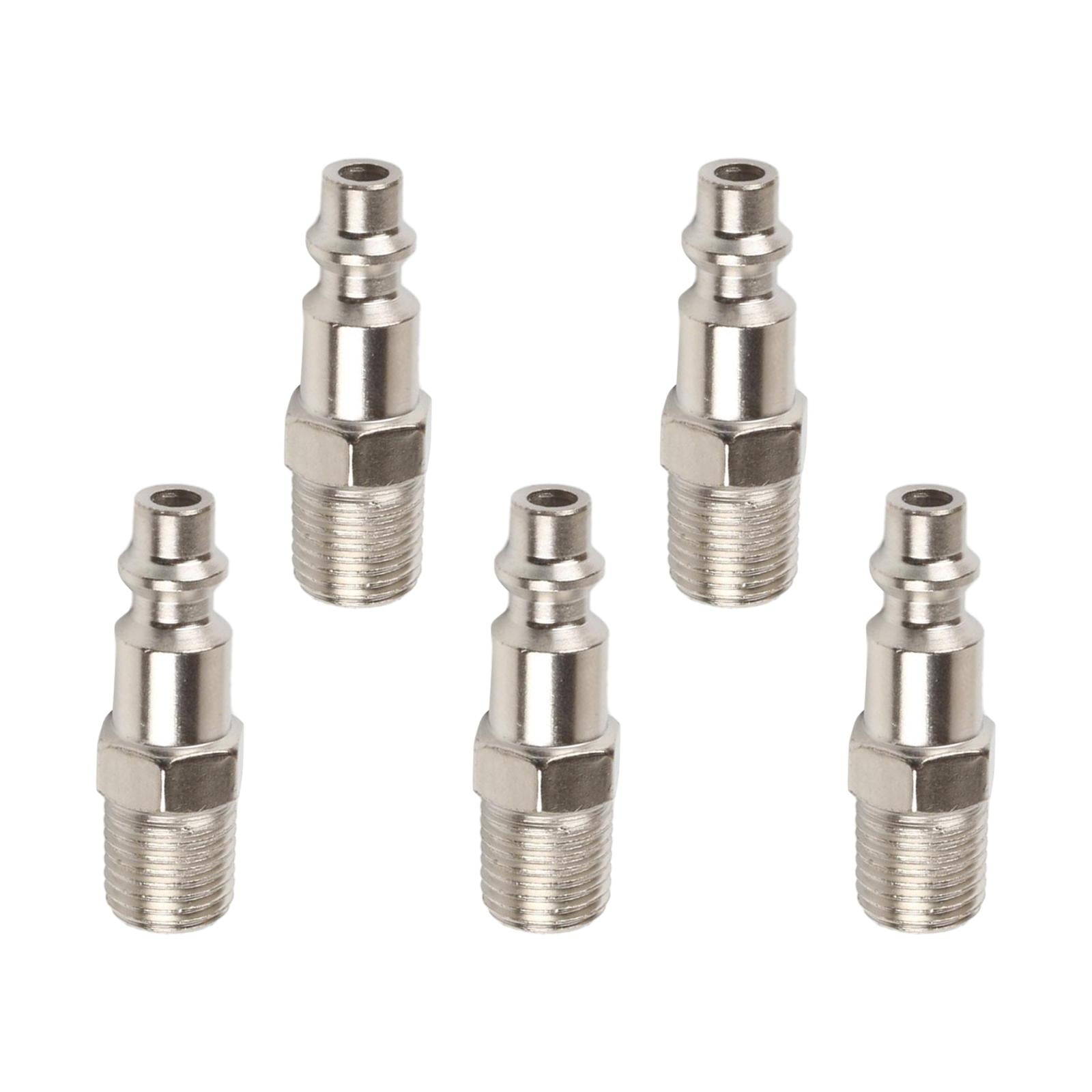 5x Acoplador De Aire Y Juego De Enchufes Conexión De Manguera De Compresor De Aire Conector De ...