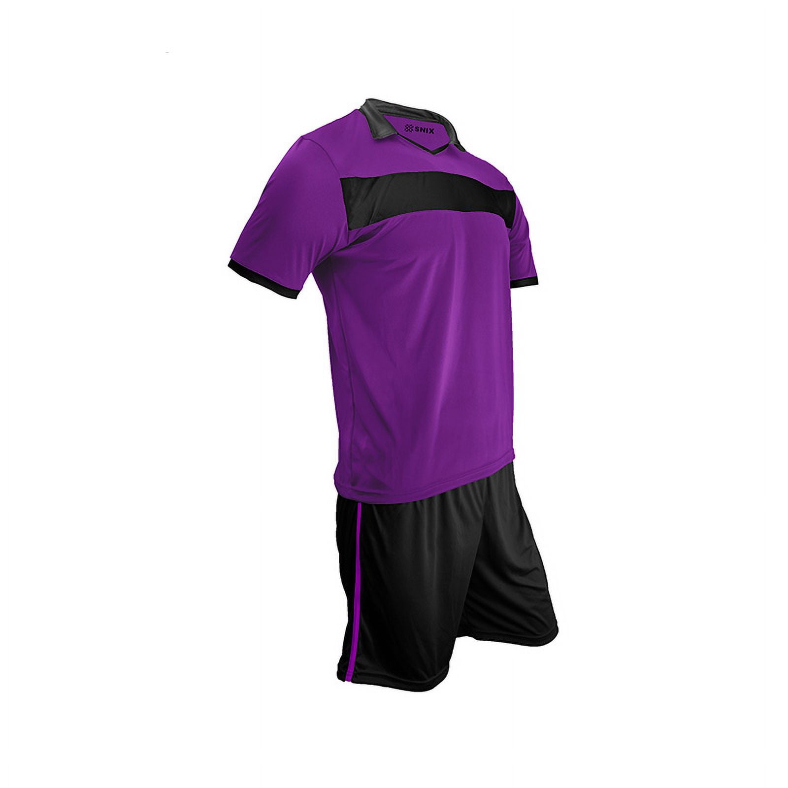 Uniforme De Futbol Infantil Zid Morado y Negro Talla 10 | Lider