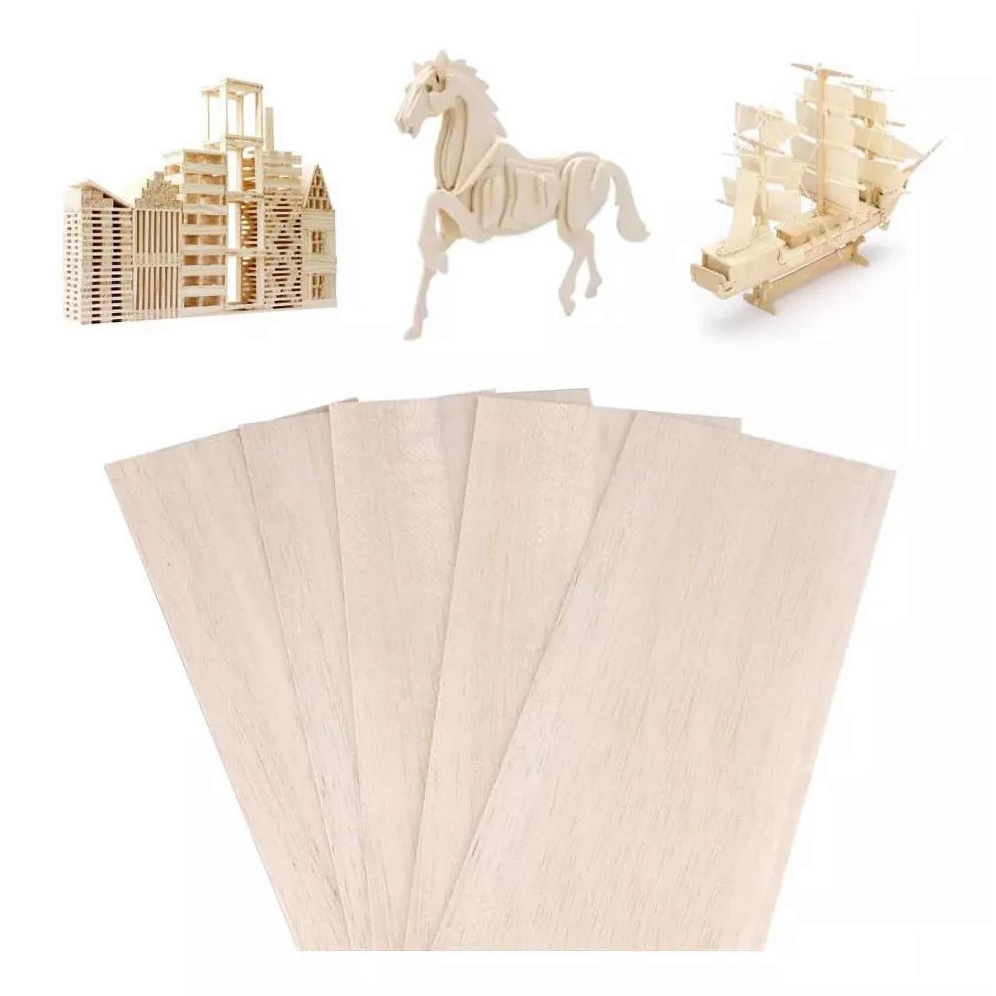 Madera De Balsa 300 X 100 X 1mm 5un… | Lider