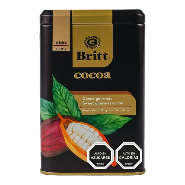 Chocolate Polvo Gourmet Britt Lata 400gr | Lider