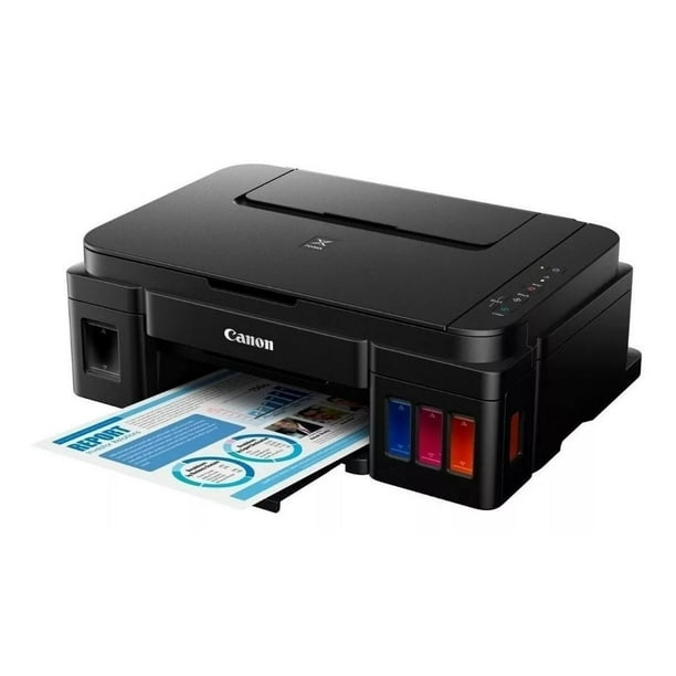 Impresora a color multifunción Canon Pixma G3110 con Wifi / Negra ...