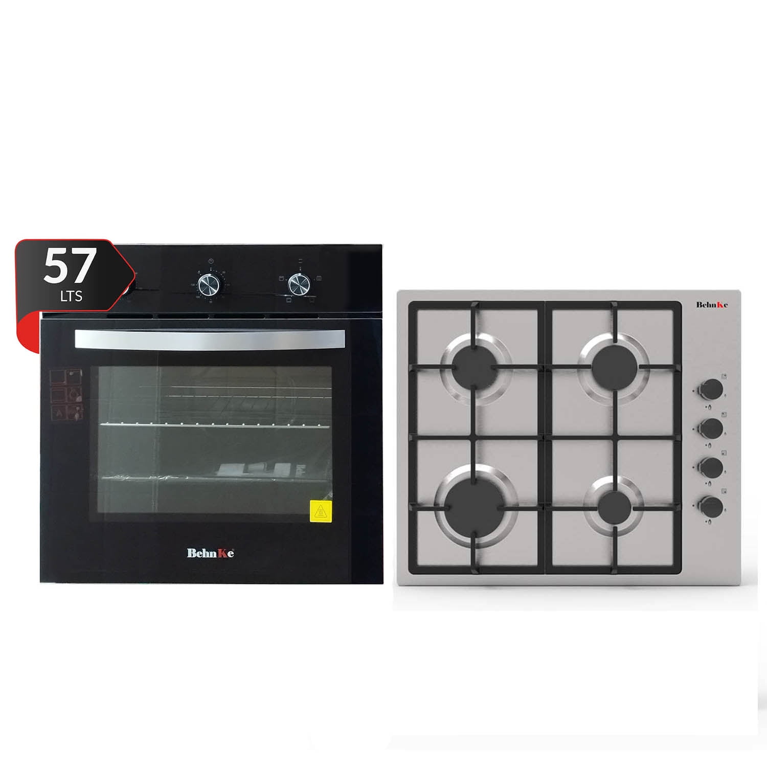 Duo kit Empotrado Horno + Encimera Gas | Lider