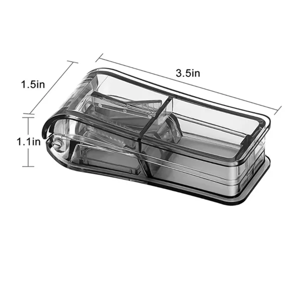 Portable Pill Cutter Split Medication Storage Tablet Cutter Cutting ...