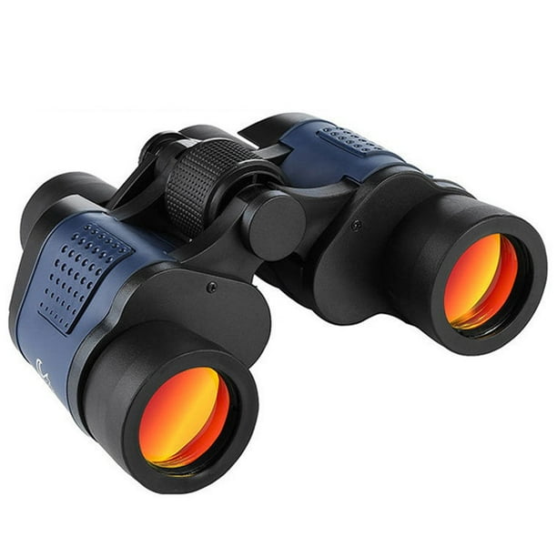 Binoculares Telescópicos Hd Con Visión Nocturna 3000m Color Negro 60x60 ...