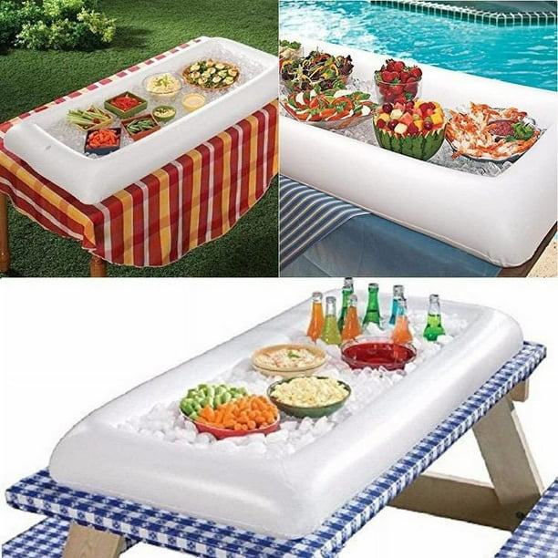 Mini Bar Inflable Verano Fiesta Piscina Picnic 131*63cm | Lider