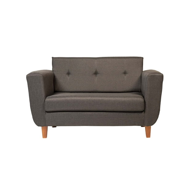 Sofá Turín 2C Tela Ceniza | Lider