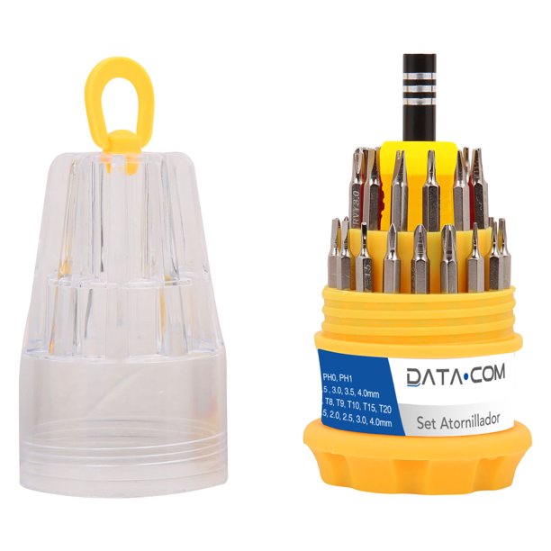 Set Atornillador Precision 30 Piezas Datacom Pronobel | Lider
