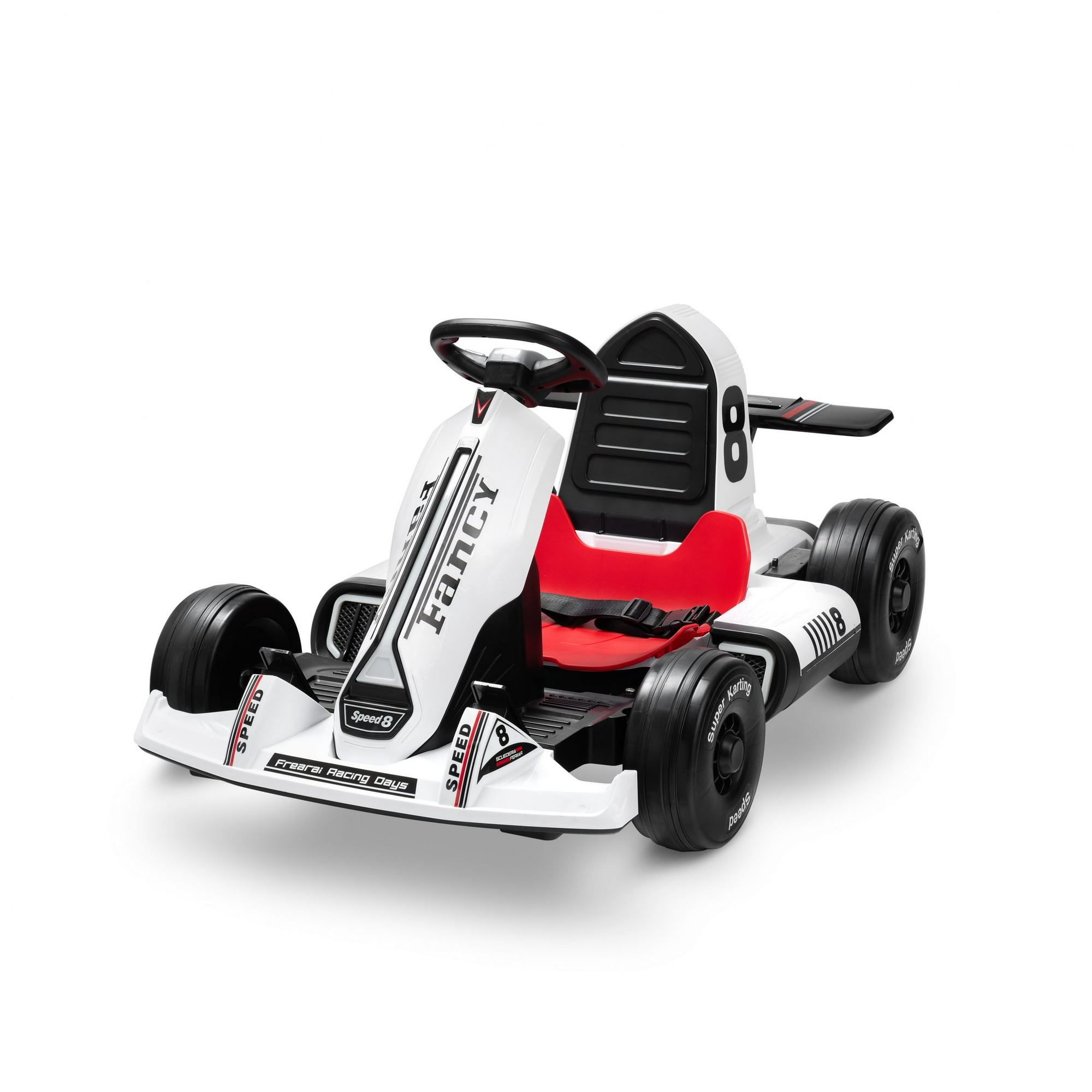 Karting Eléctrico Gokart Blanco | Lider